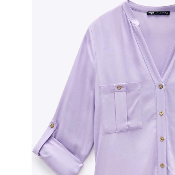 Zara | Tops | Zara Basic Shirt | Poshmark